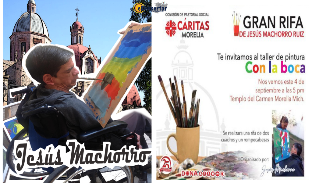 Te invitamos al taller de pintura con la boca, organizado por el ...