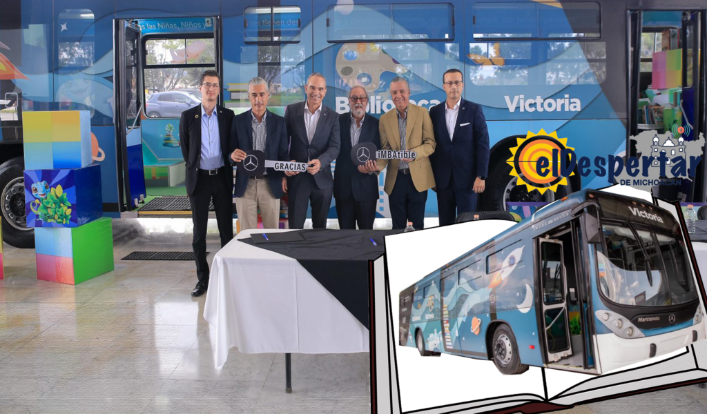 Mercedes Benz dona autobús para ludo biblioteca. - El Despertar de ...